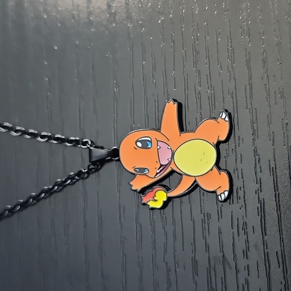 Pokemon | Jewelry | Pokemon Charmander Pendant Necklace | Poshmark